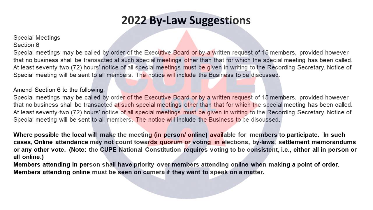 Documents | Cupe Local 2