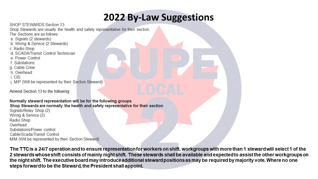 Documents | Cupe Local 2