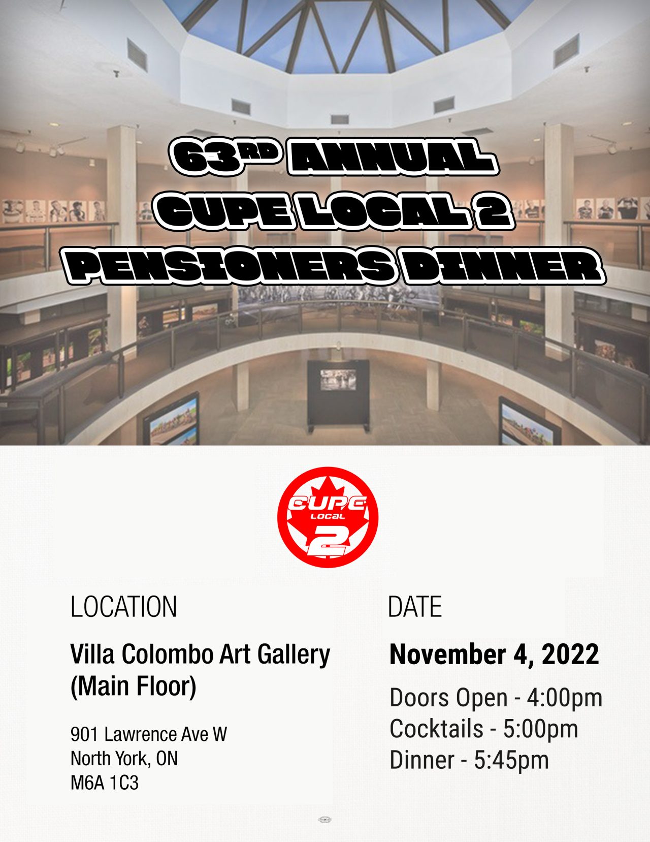 Cupe Local 2 | Canadian Union of Public Employees Toronto